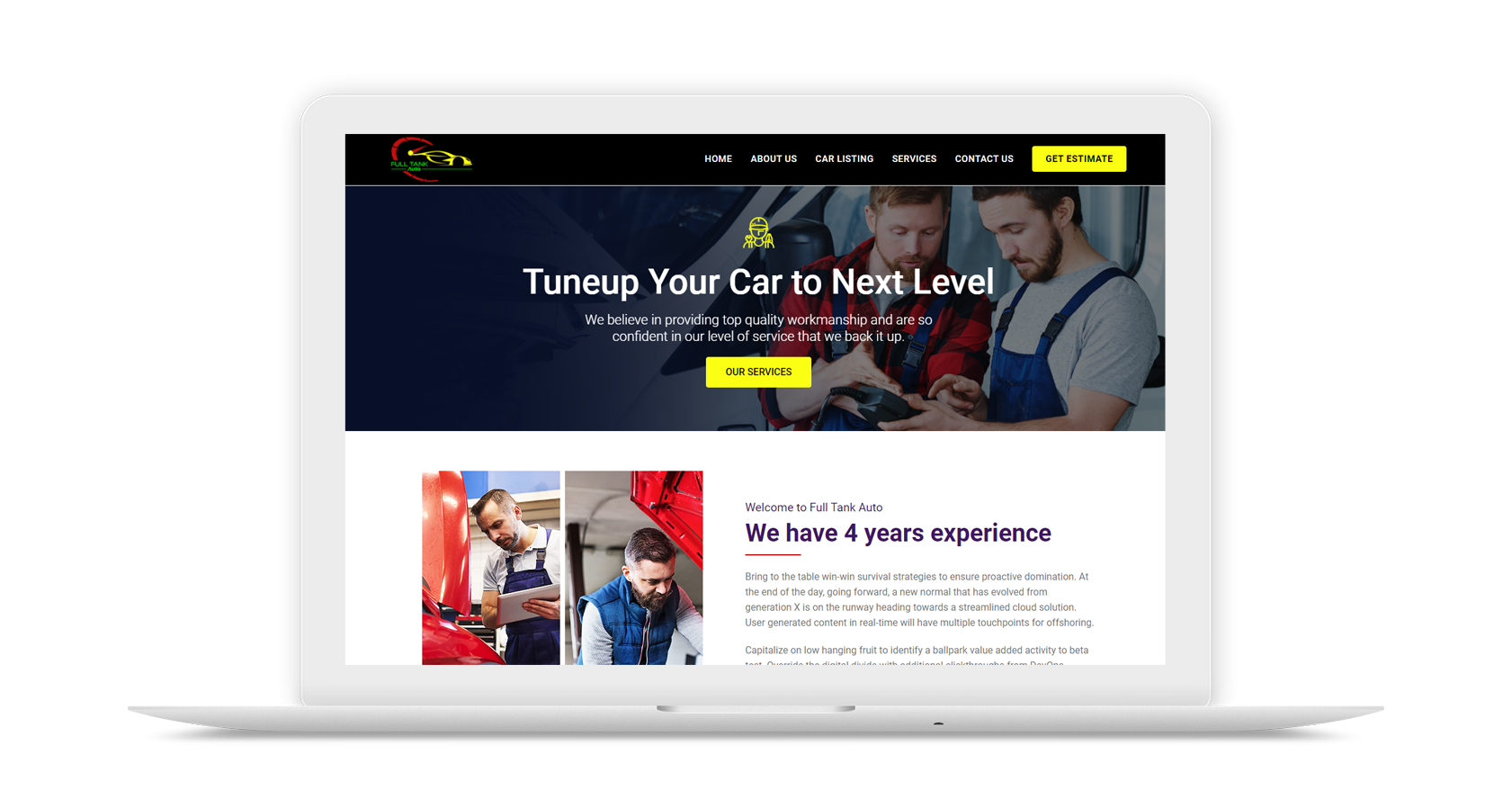 Full Tank Auto | Car Maintenance - Prism IT